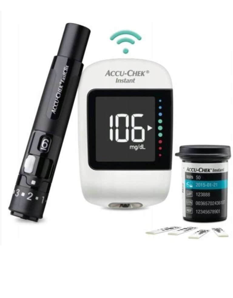 Accu-Chek® Instant ταινίες μέτρησης σακχάρου 50τμχ - Diabetes Pharmacy