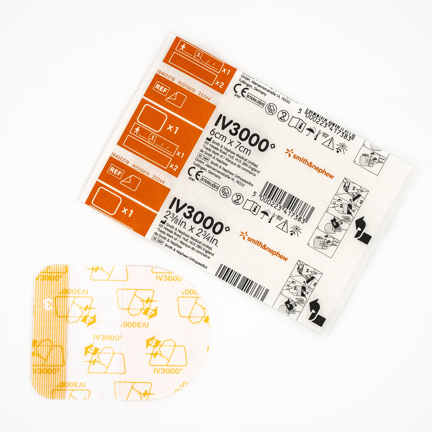 Αδιάβροχος διαφανής επίδεσμος IV3000 1τμχ - Diabetes Pharmacy