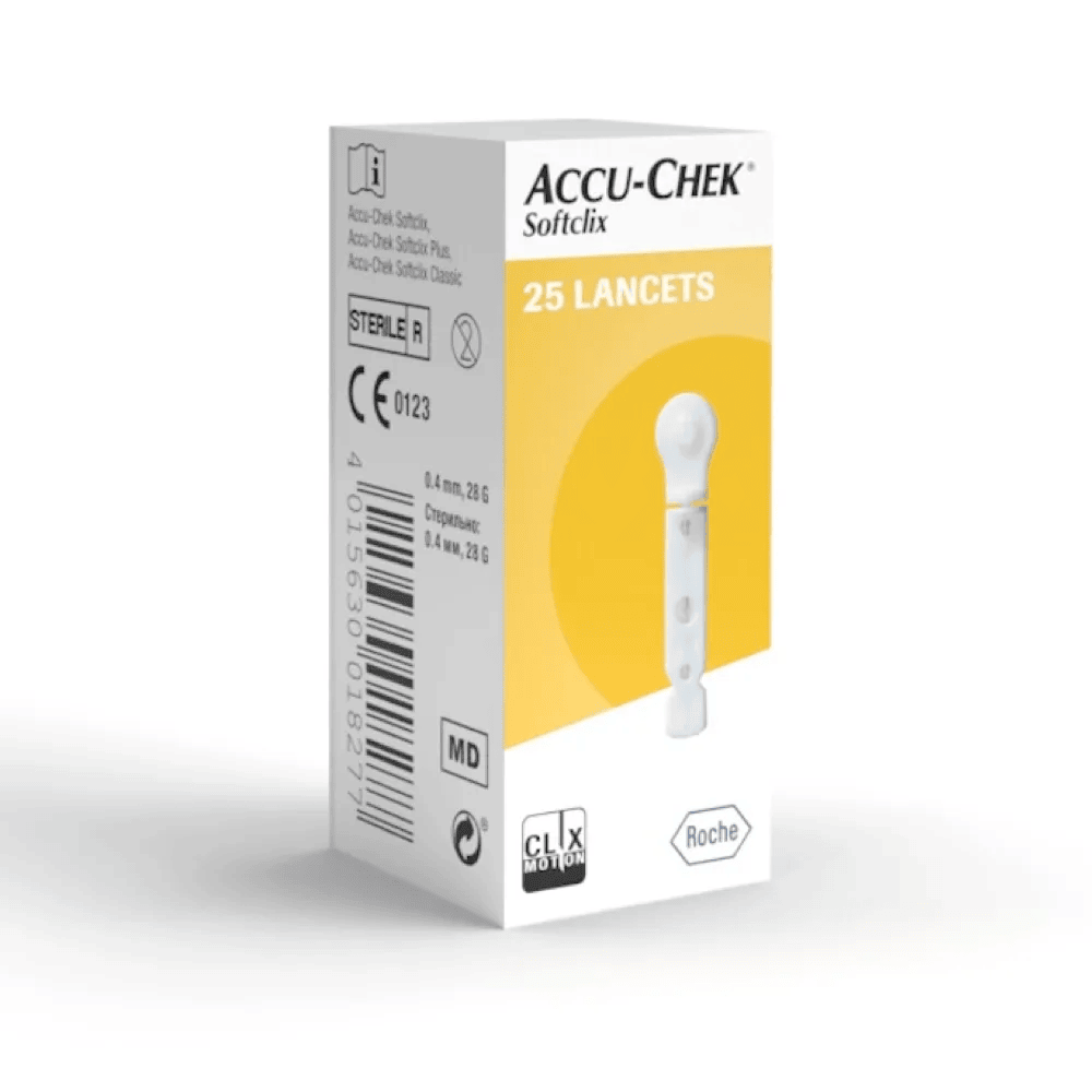 Roche Accu-Chek Softclix Σκαρφιστήρες 25 τμχ - Diabetes Pharmacy